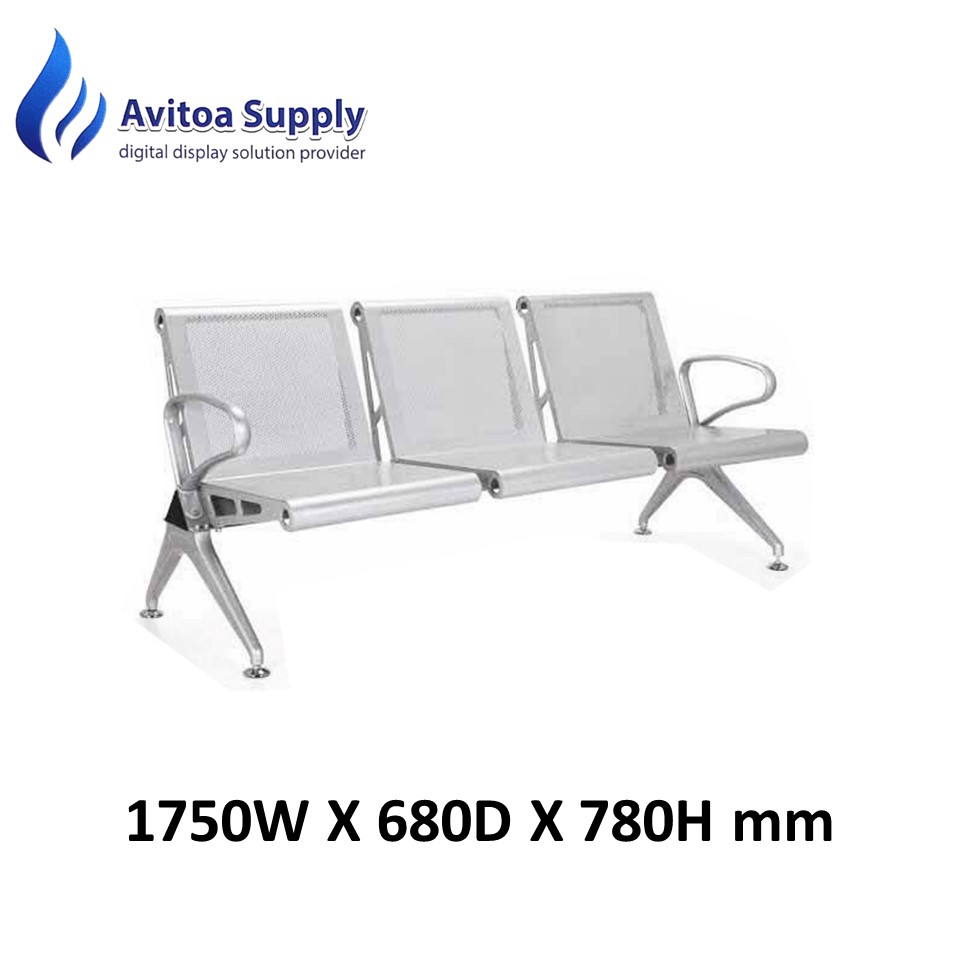 LINK CHAIR SERIES - 3 SEATER LINK CHAIR - CH-LINKO-3S